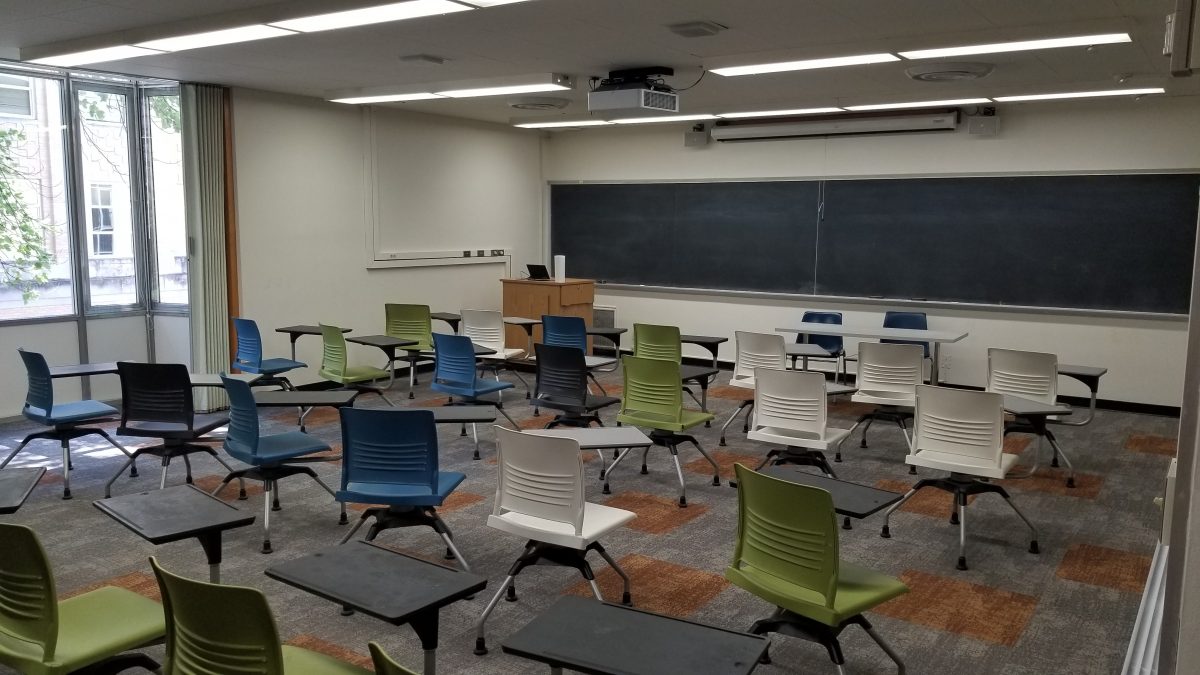 Van Vleck B231 – Classroom Media Support – UW–Madison