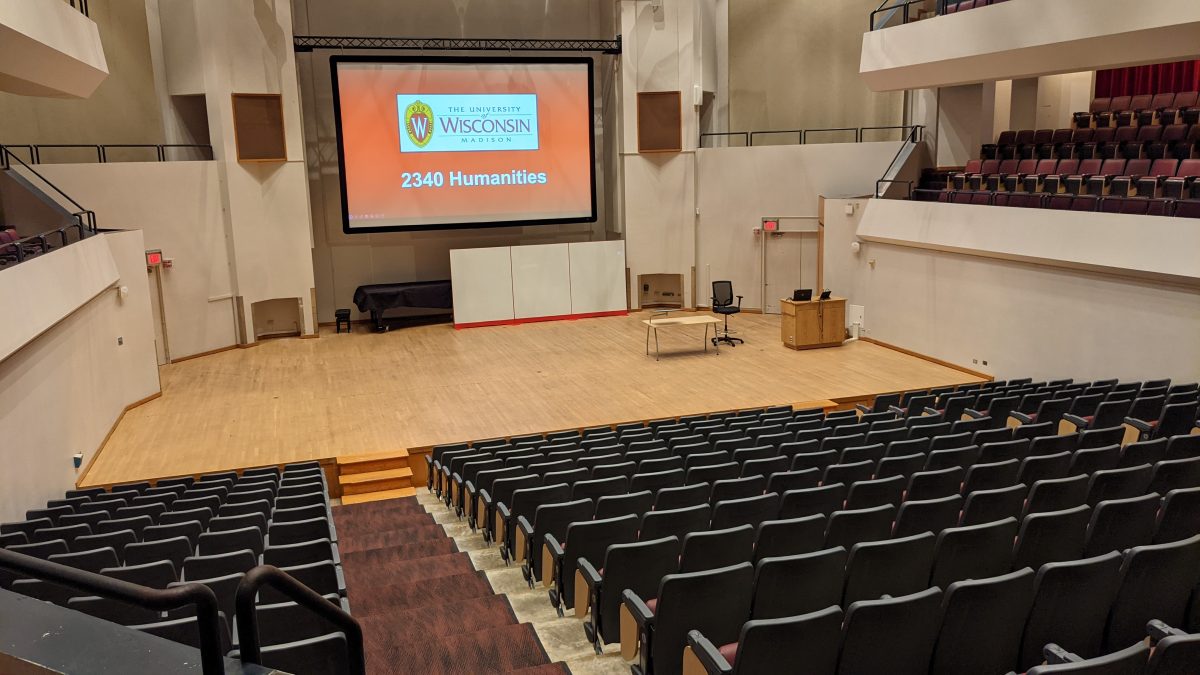 Humanities 2340 – Classroom Media Support – UW–Madison