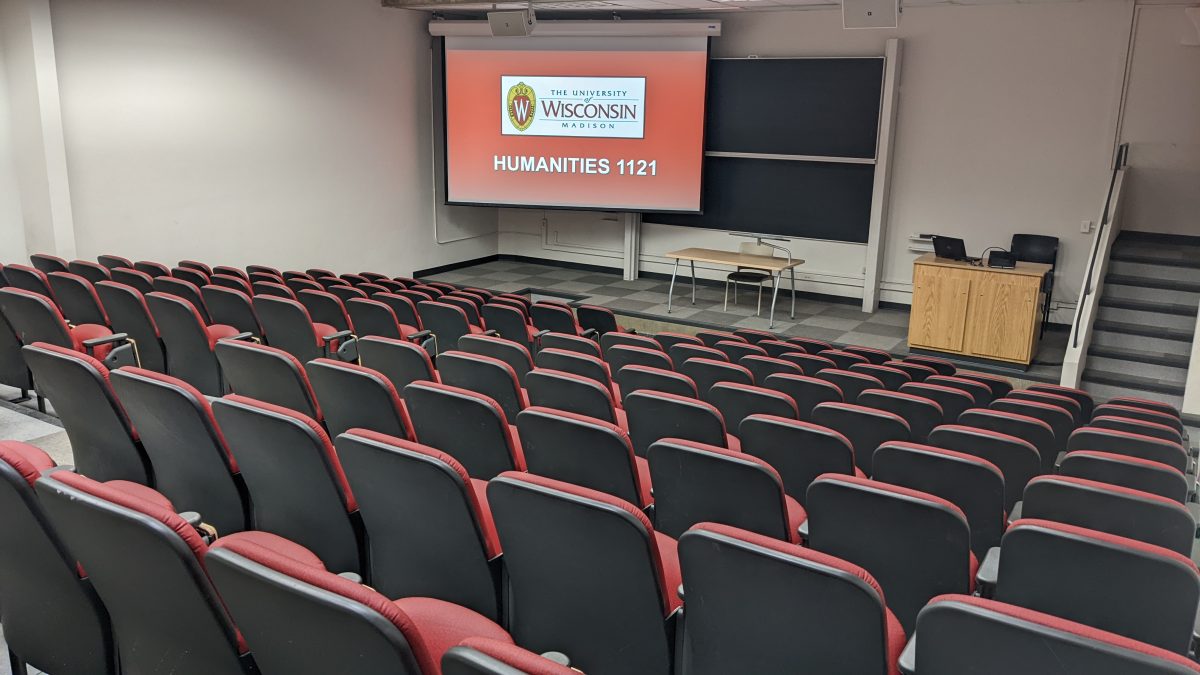 Humanities 1121 – Classroom Media Support – UW–Madison