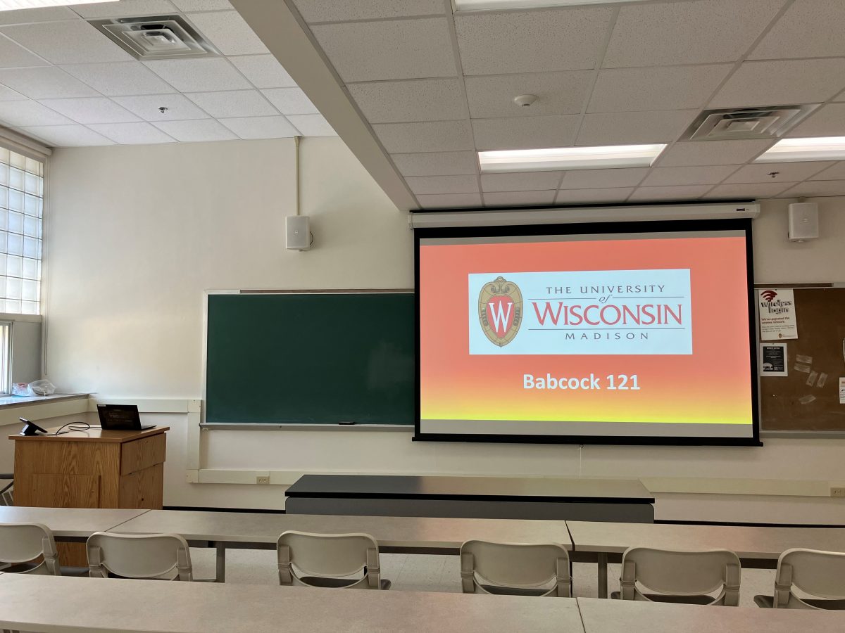 Babcock Hall 121 – Classroom Media Support – UW–Madison